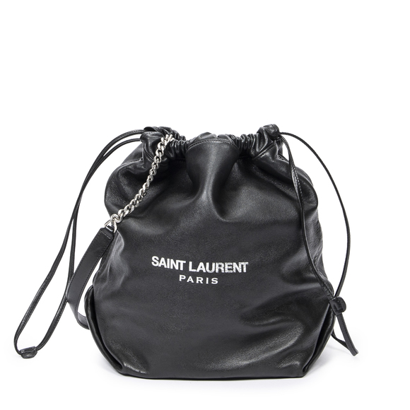 Saint Laurent | Bags | Yves Saint Laurent Teddy Drawstring Bucket Bag ...
